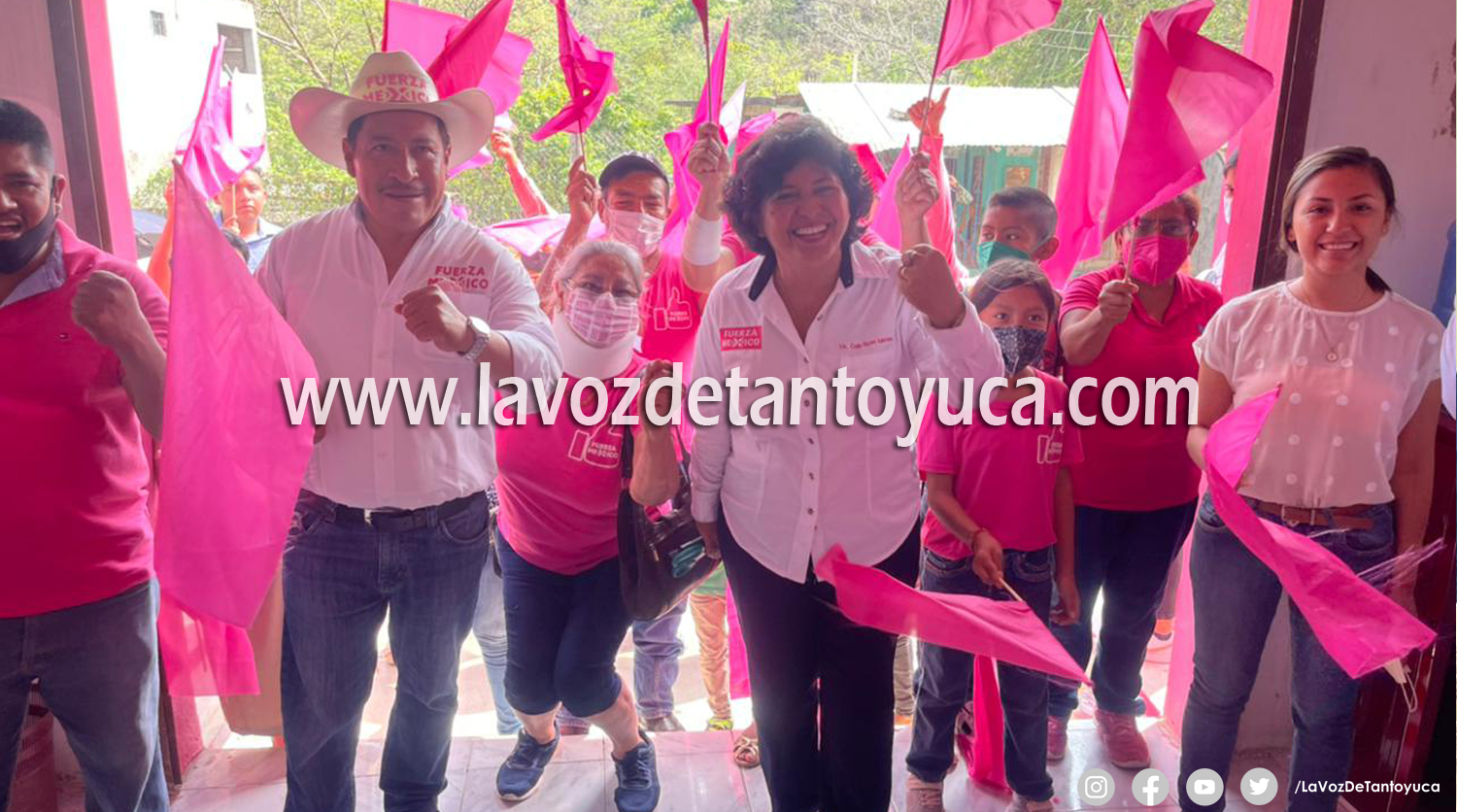 Celia Reyes inaugura su casa de campaña - Diario La Voz de Tantoyuca