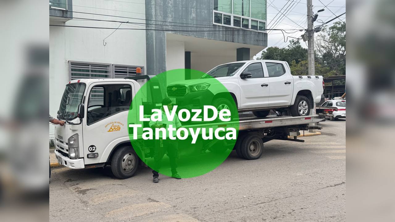 Aseguran grúa “patito” en Tantoyuca - Diario La Voz de Tantoyuca